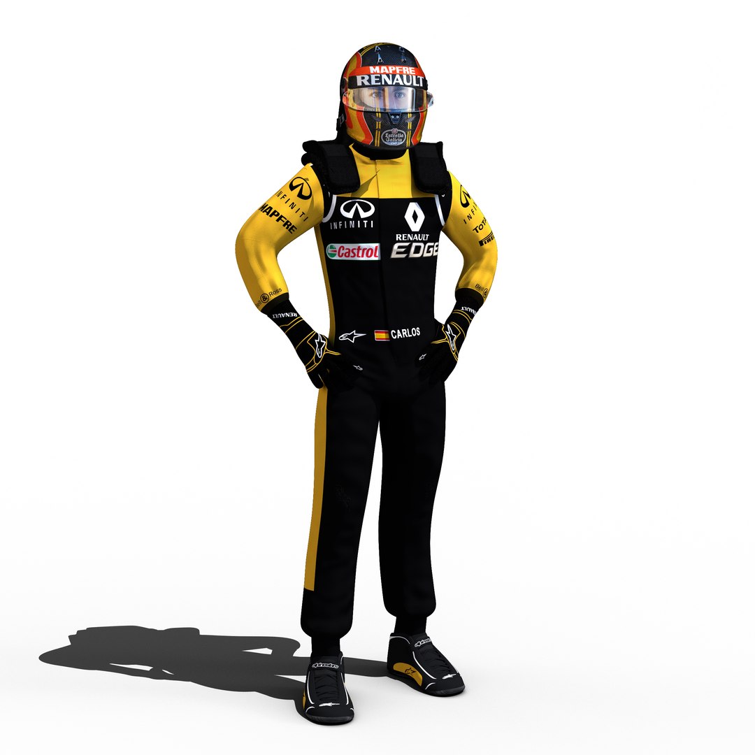 Drivers Formula 1 3D Model - TurboSquid 1346650