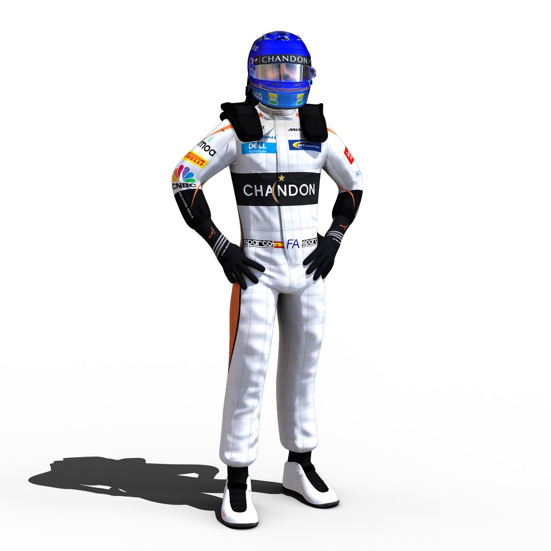Drivers Formula 1 3D Model - TurboSquid 1346650