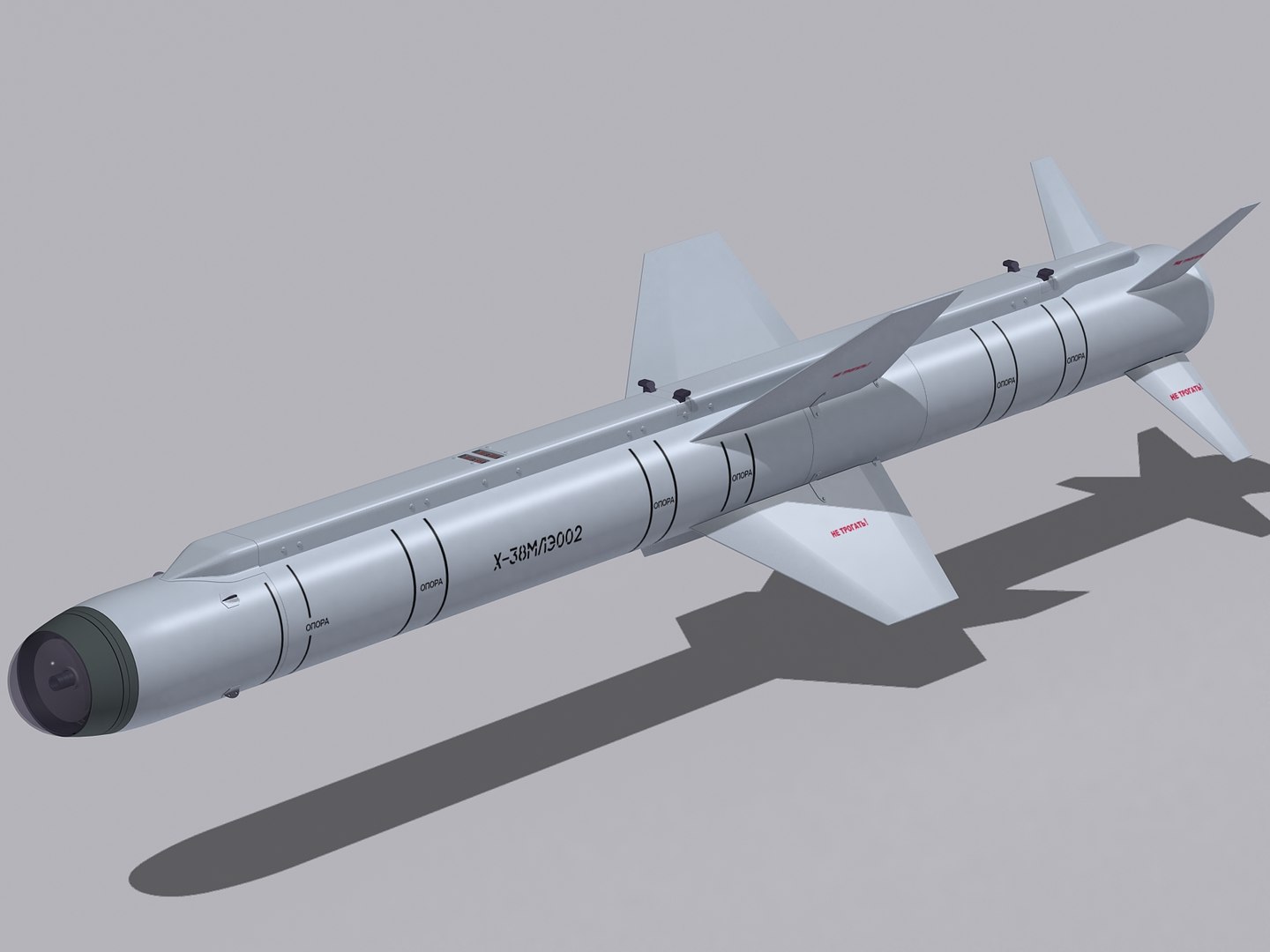 Missiles Kh-38mle 3d Model