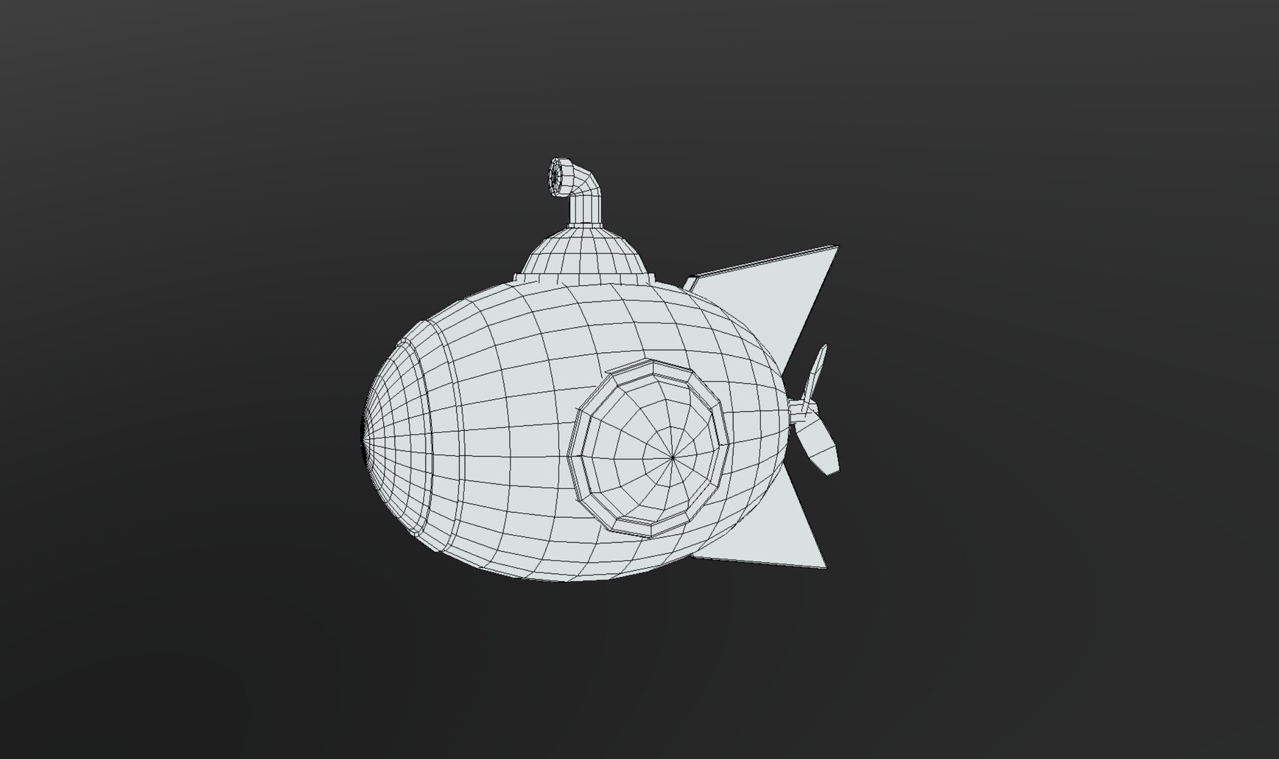 3D Yellow Stylized Submarine Toy PBR Asset Low-poly model - TurboSquid ...