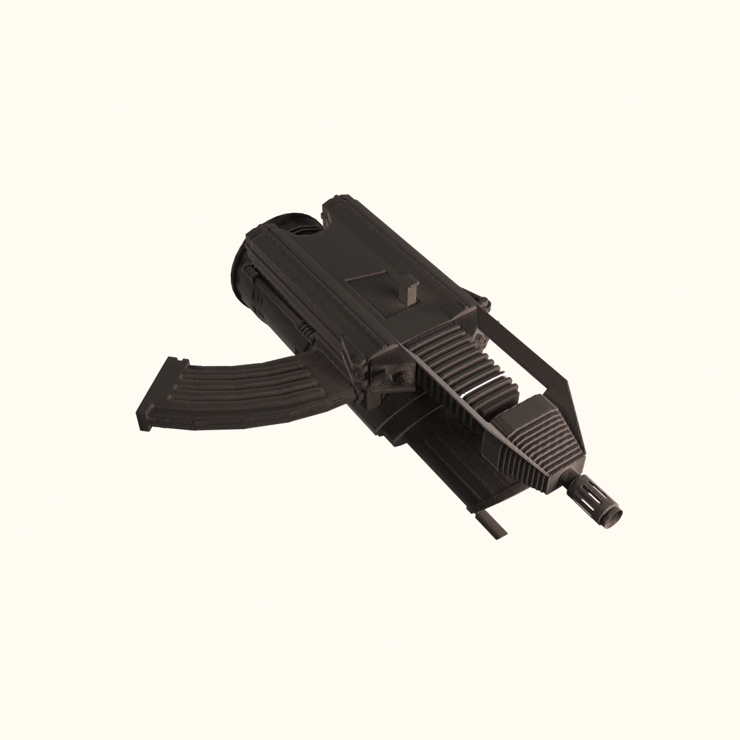 3D Model Gun Arm 3 - TurboSquid 1243348