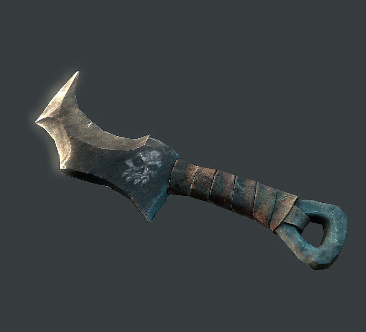 Fantasy Goblin Knife 3d Obj
