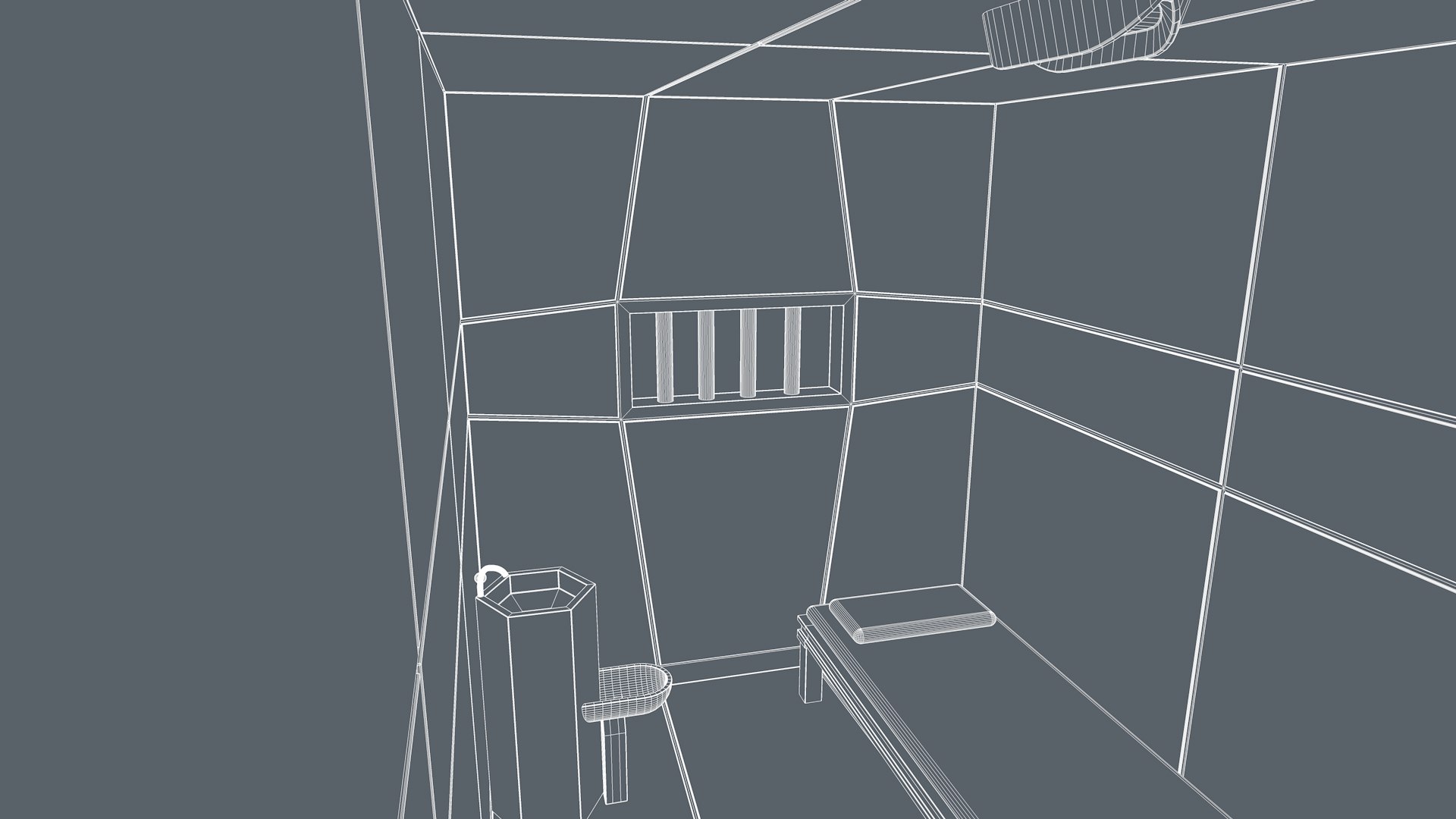 Prison Room 3D - TurboSquid 2332486