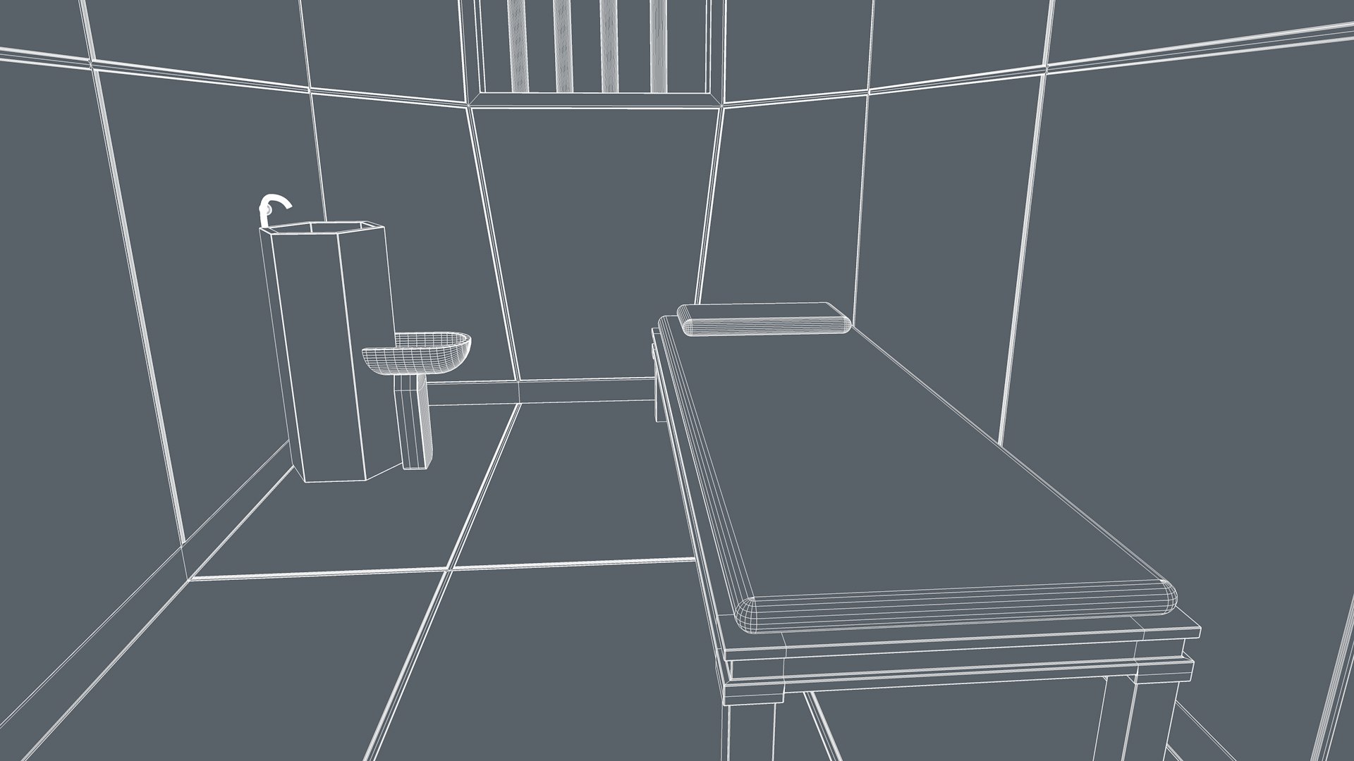 Prison Room 3D - TurboSquid 2332486