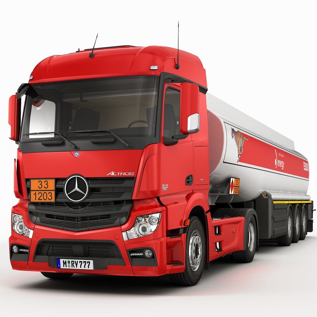 3d Mercedes Actros Model
