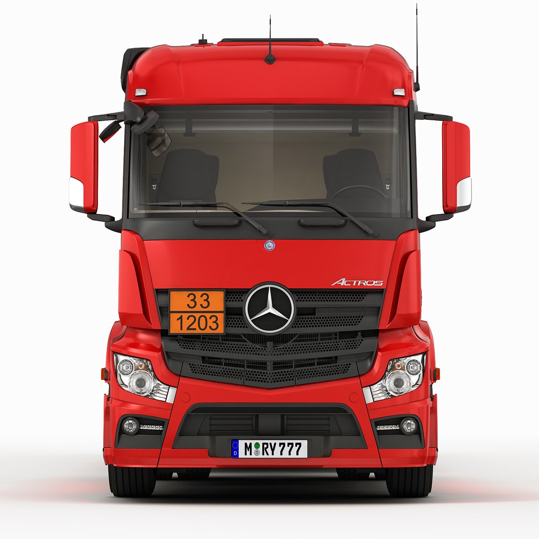 3d Mercedes Actros Model