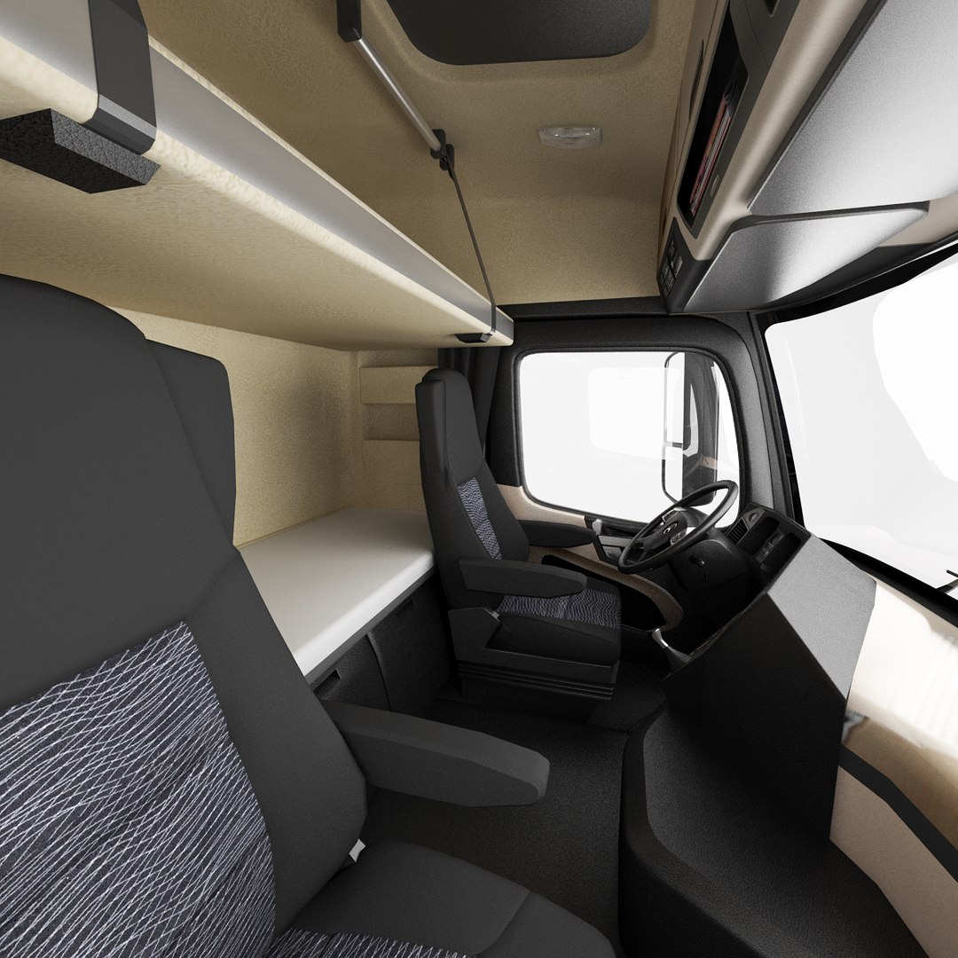 3d Mercedes Actros Model