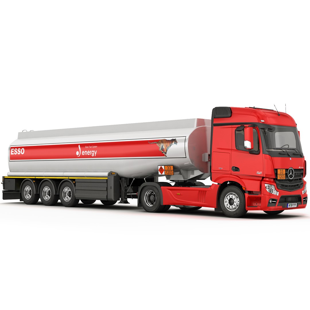 3d Mercedes Actros Model