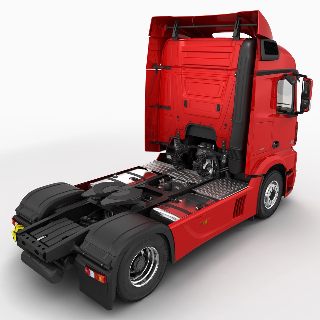 3d Mercedes Actros Model