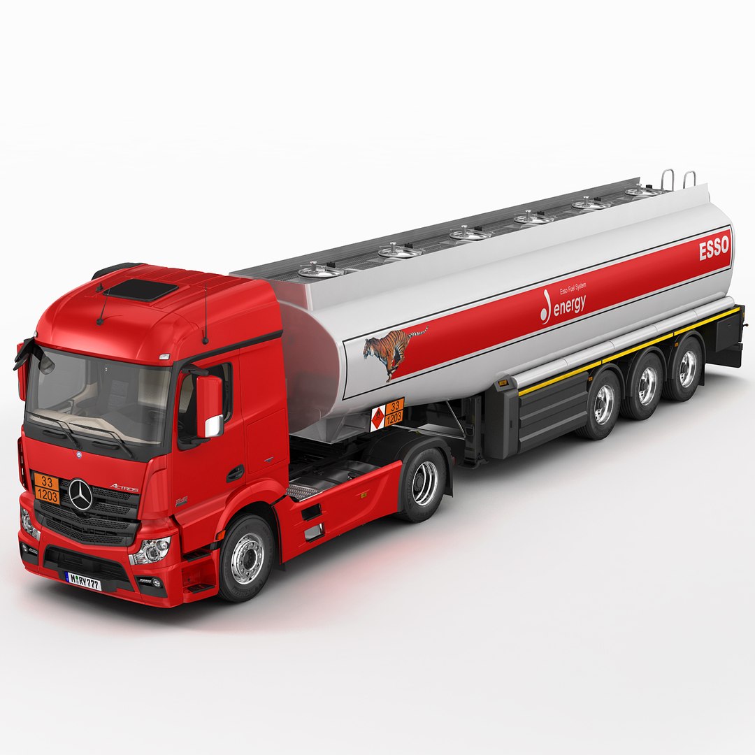 3d Mercedes Actros Model
