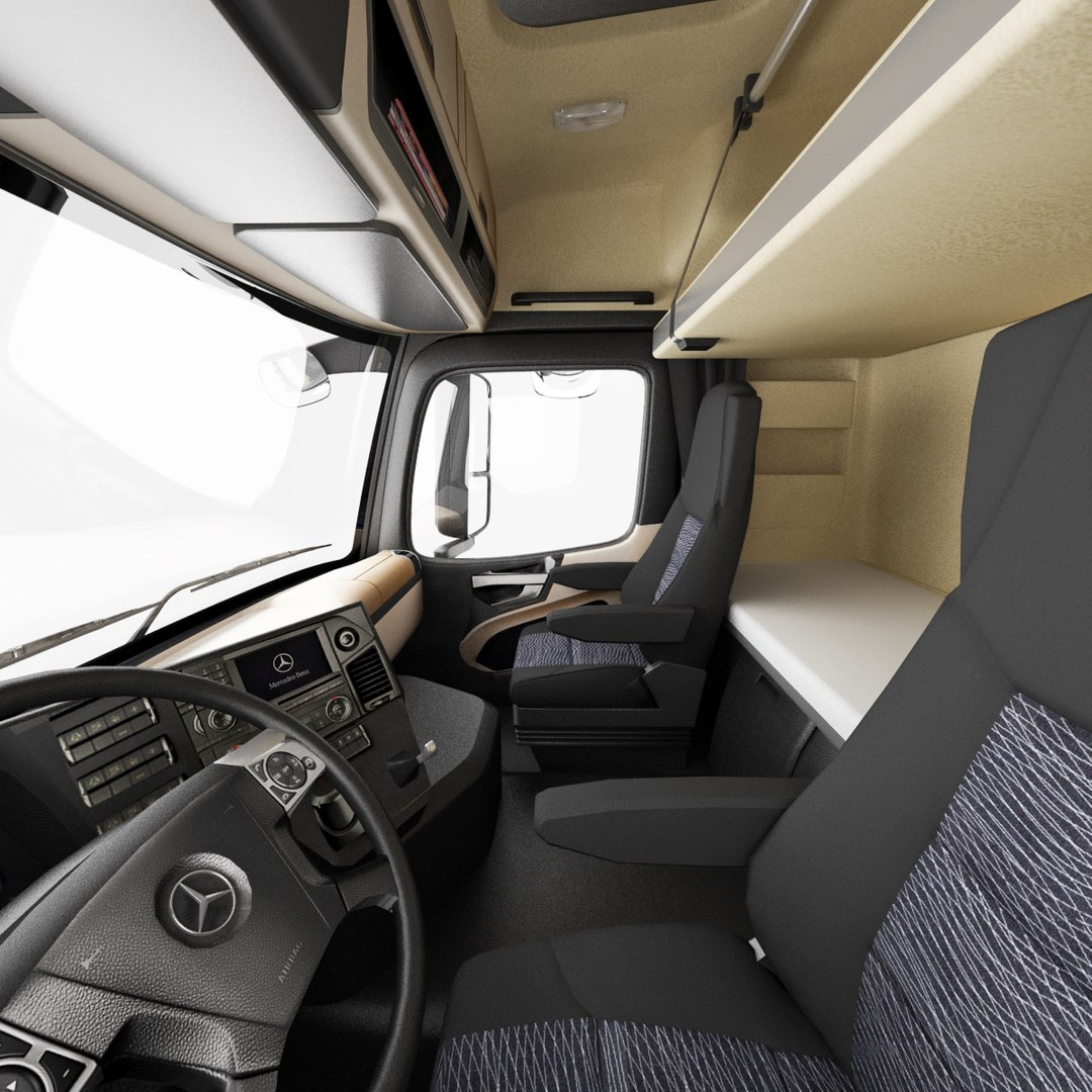 3d Mercedes Actros Model