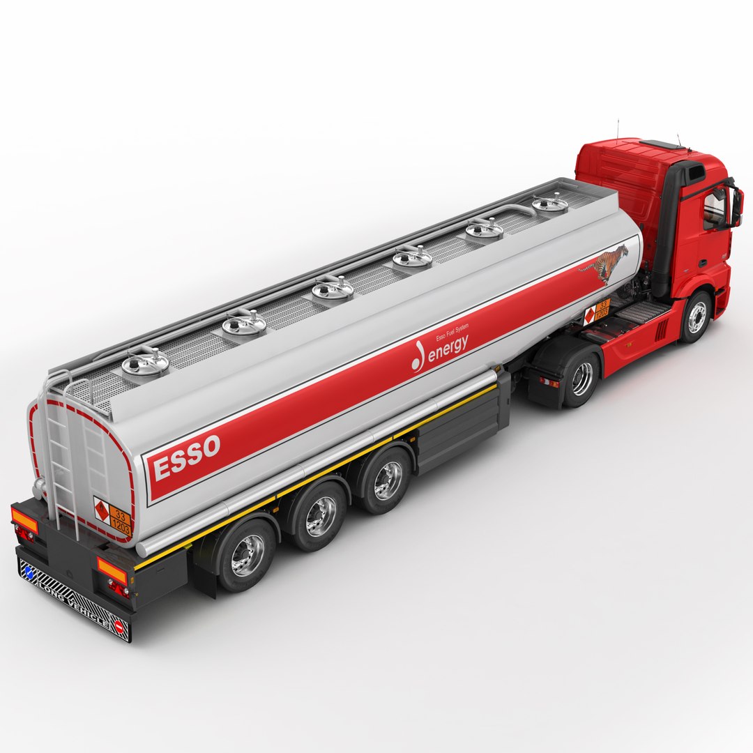 3d Mercedes Actros Model