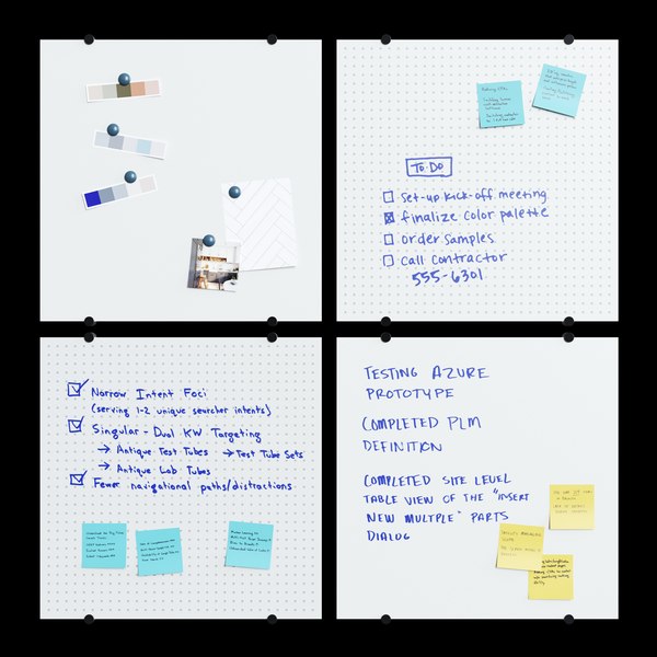 3D set whiteboard polyvision model - TurboSquid 1674053