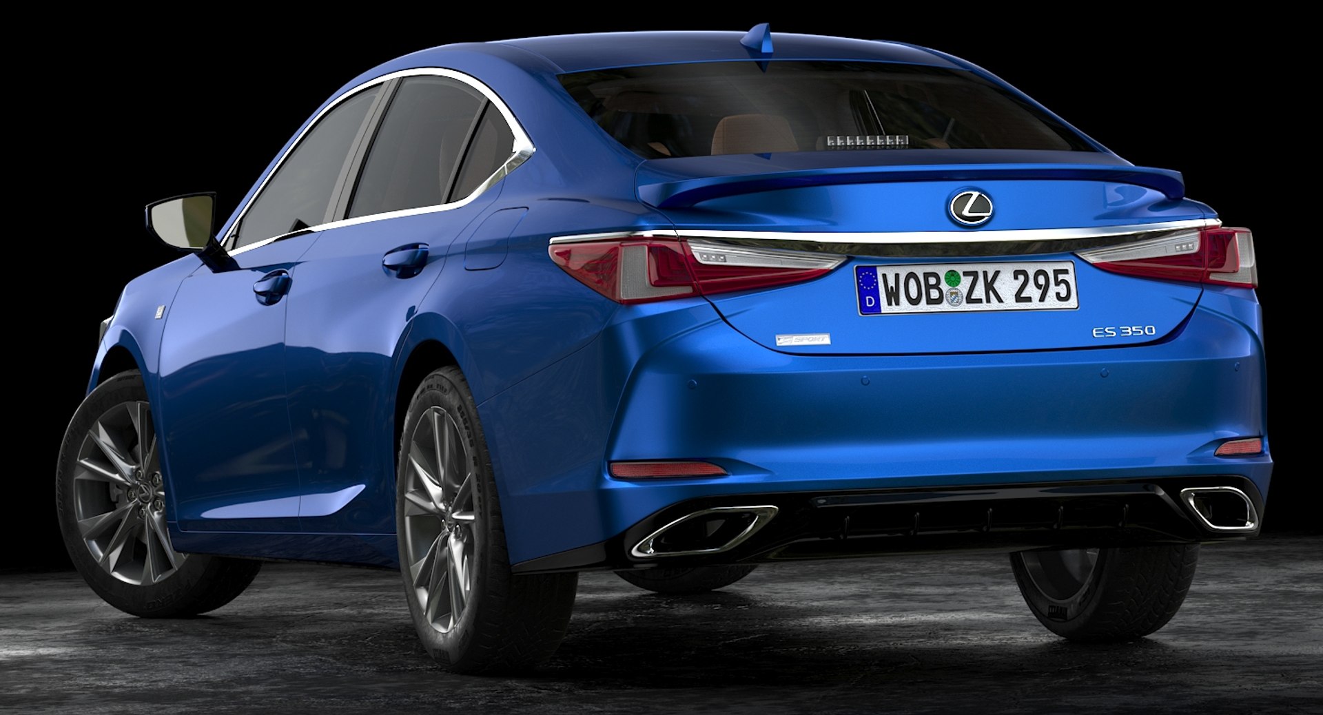 3D 2019 Lexus Es Model - TurboSquid 1339095