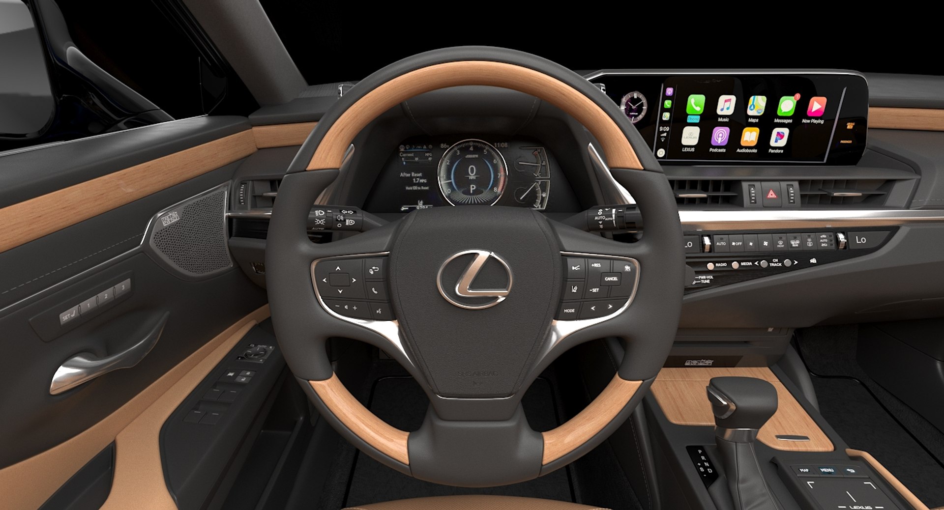 3D 2019 Lexus Es Model - TurboSquid 1339095