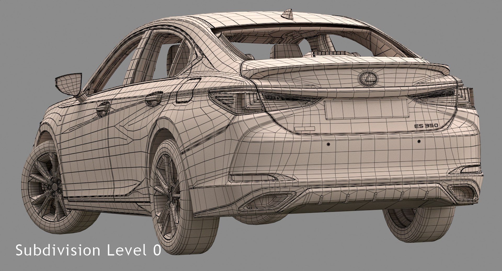 3D 2019 Lexus Es Model - TurboSquid 1339095
