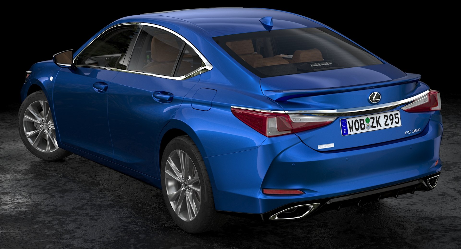 3D 2019 Lexus Es Model - TurboSquid 1339095
