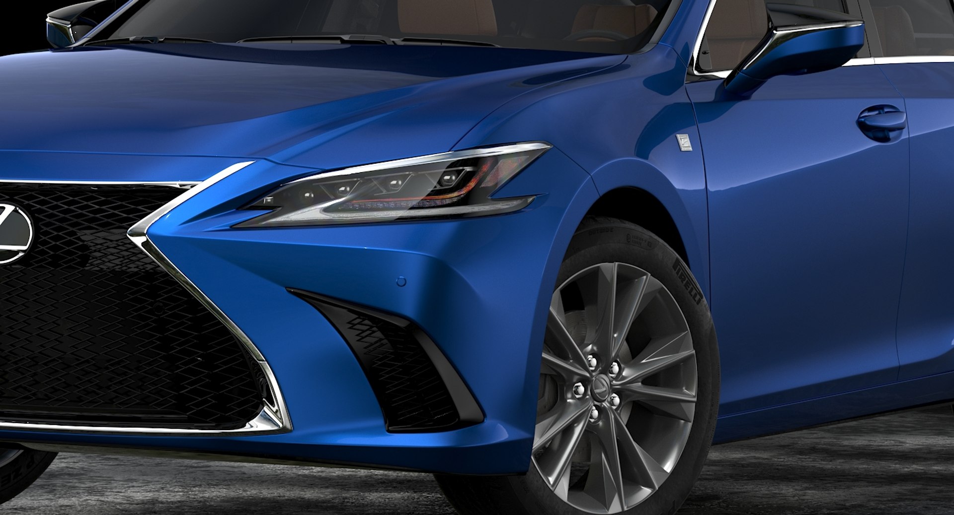 3D 2019 Lexus Es Model - TurboSquid 1339095