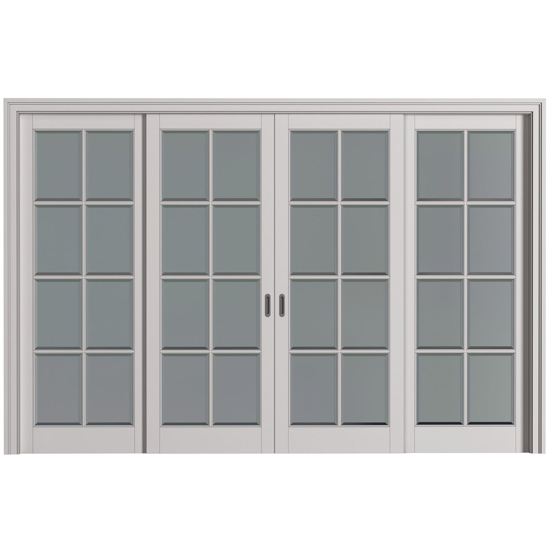 Interior Sliding Doors In Classic Style 3D Model - TurboSquid 2053868