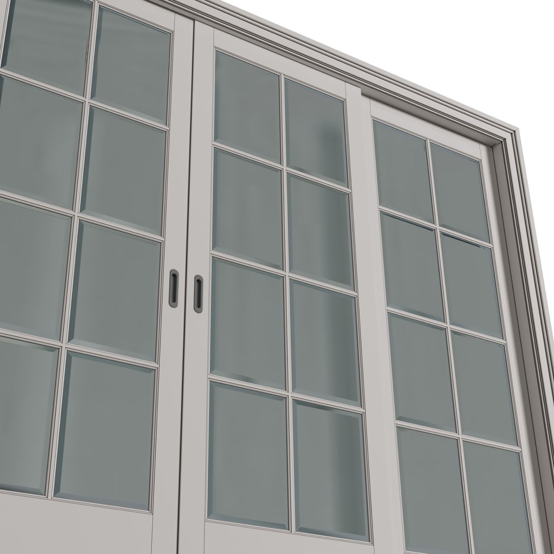 Interior Sliding Doors In Classic Style 3D Model - TurboSquid 2053868