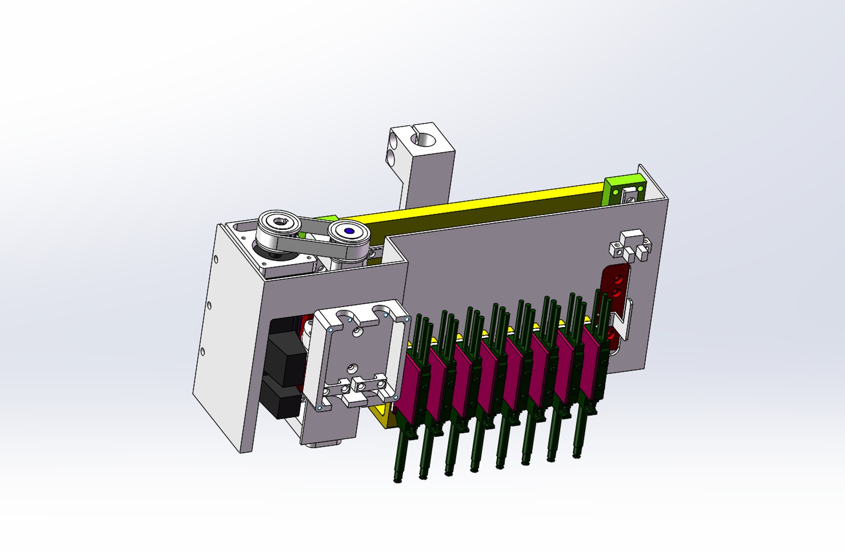 3D Variable Distance Mechanism - TurboSquid 1608215