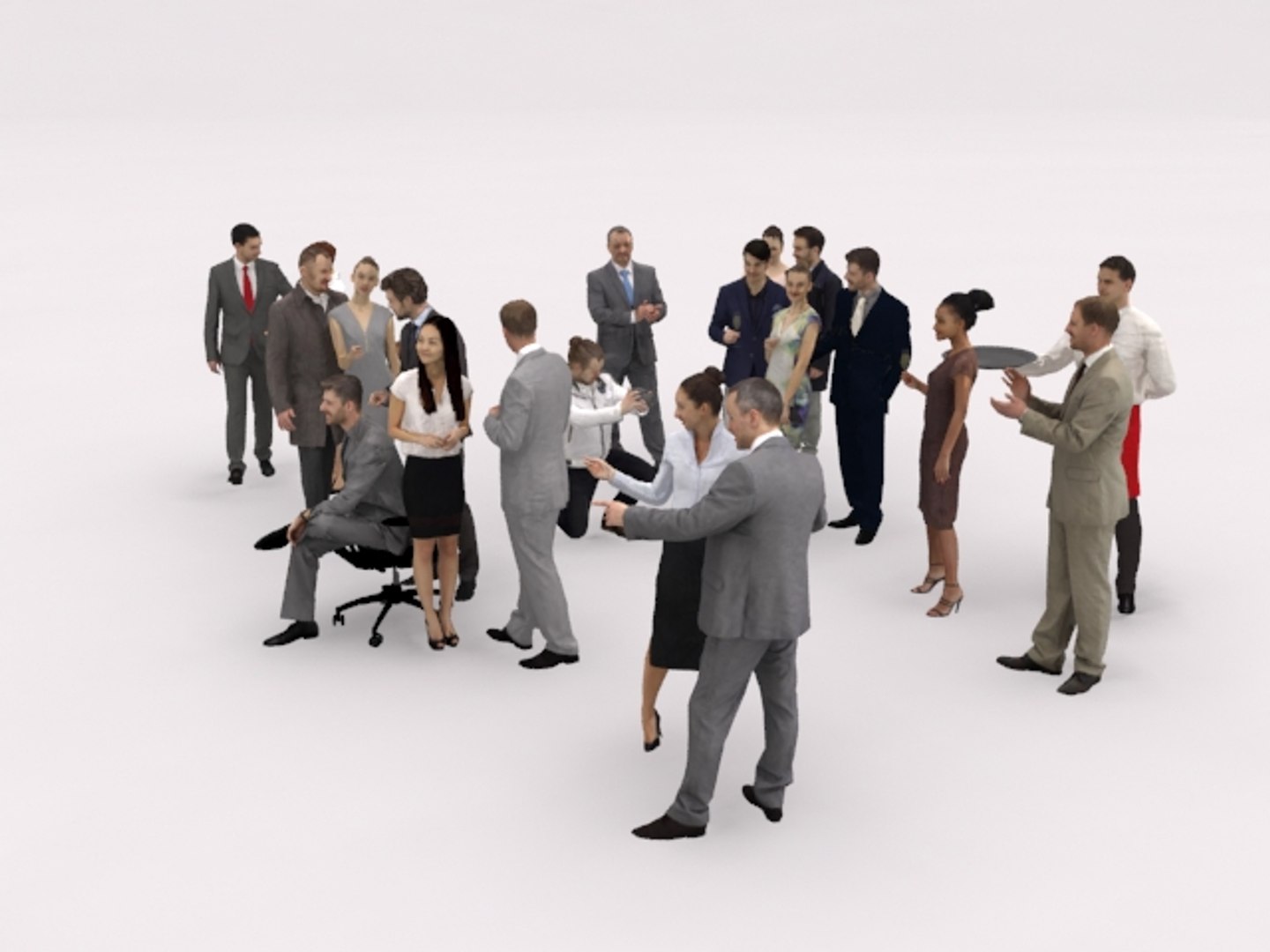 3D Scanned Characters People Casual - TurboSquid 1491546