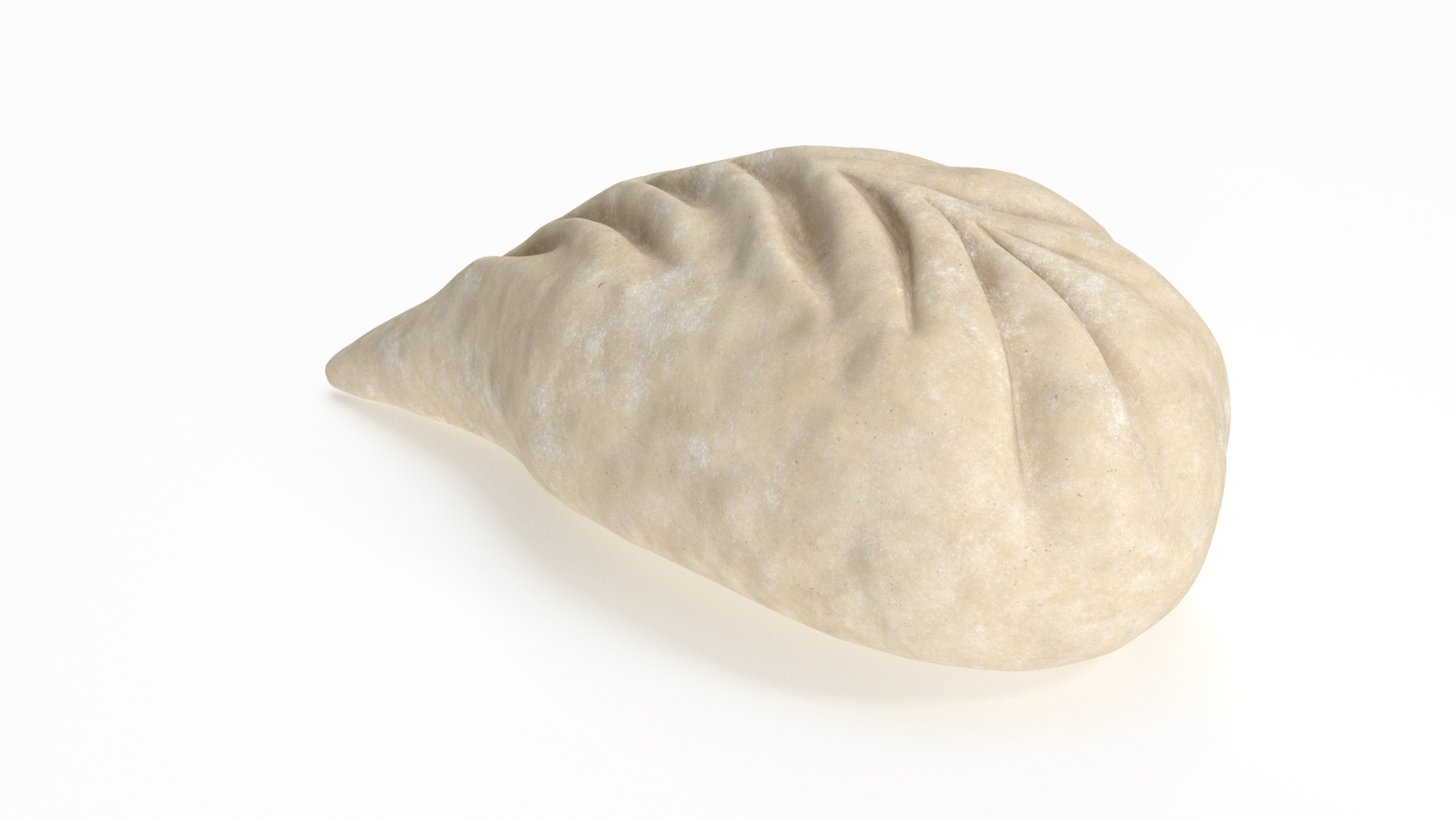 3D Model Leaf Shaped Dumpling Raw - TurboSquid 2239800
