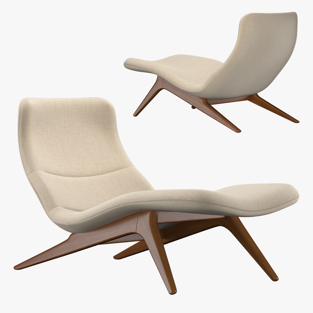 Chaise Longue 177ls 3D model - TurboSquid 1976740
