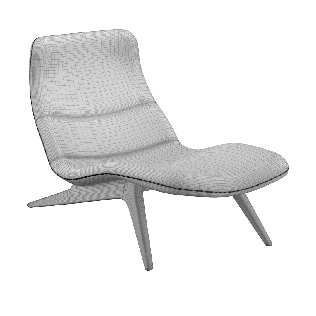 Chaise Longue 177ls 3D Model - TurboSquid 1976740