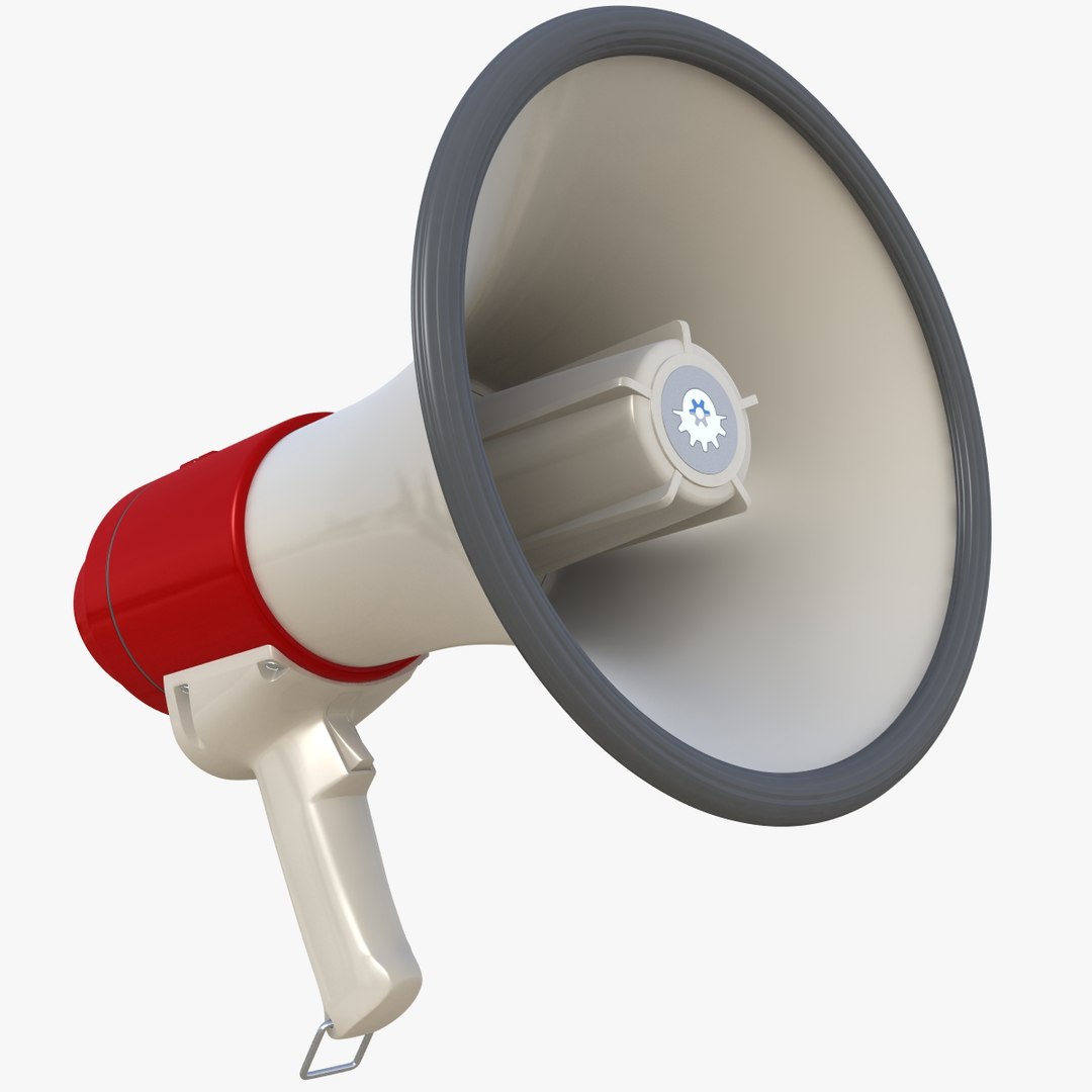 3d Megaphone Phone