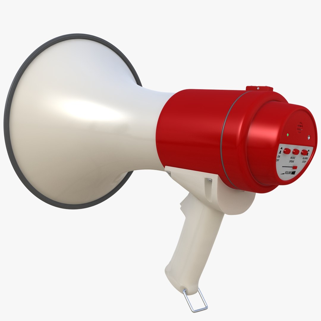 3d Megaphone Phone