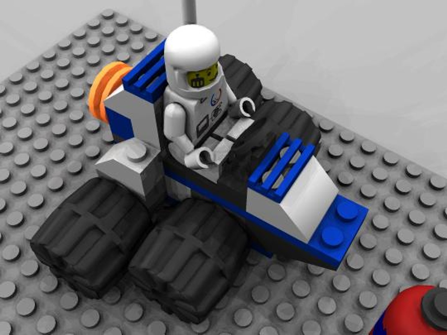Lego Mission Control 3d Model