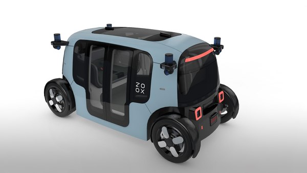 Zoox Autonomous Car 3D model - TurboSquid 1837218