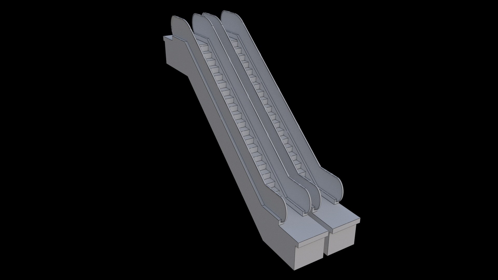 Escalator Model - TurboSquid 2312808