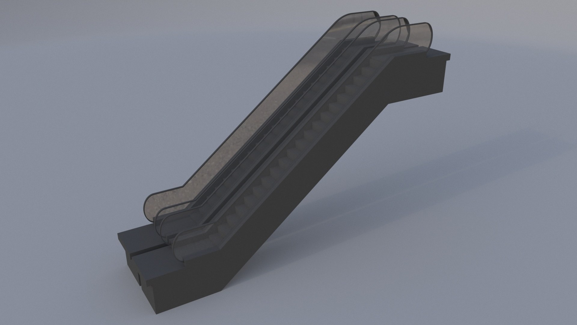 Escalator Model - TurboSquid 2312808