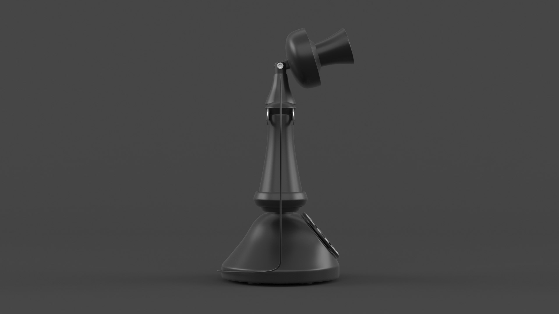 Candlestick Phone 3D Model - TurboSquid 2217369