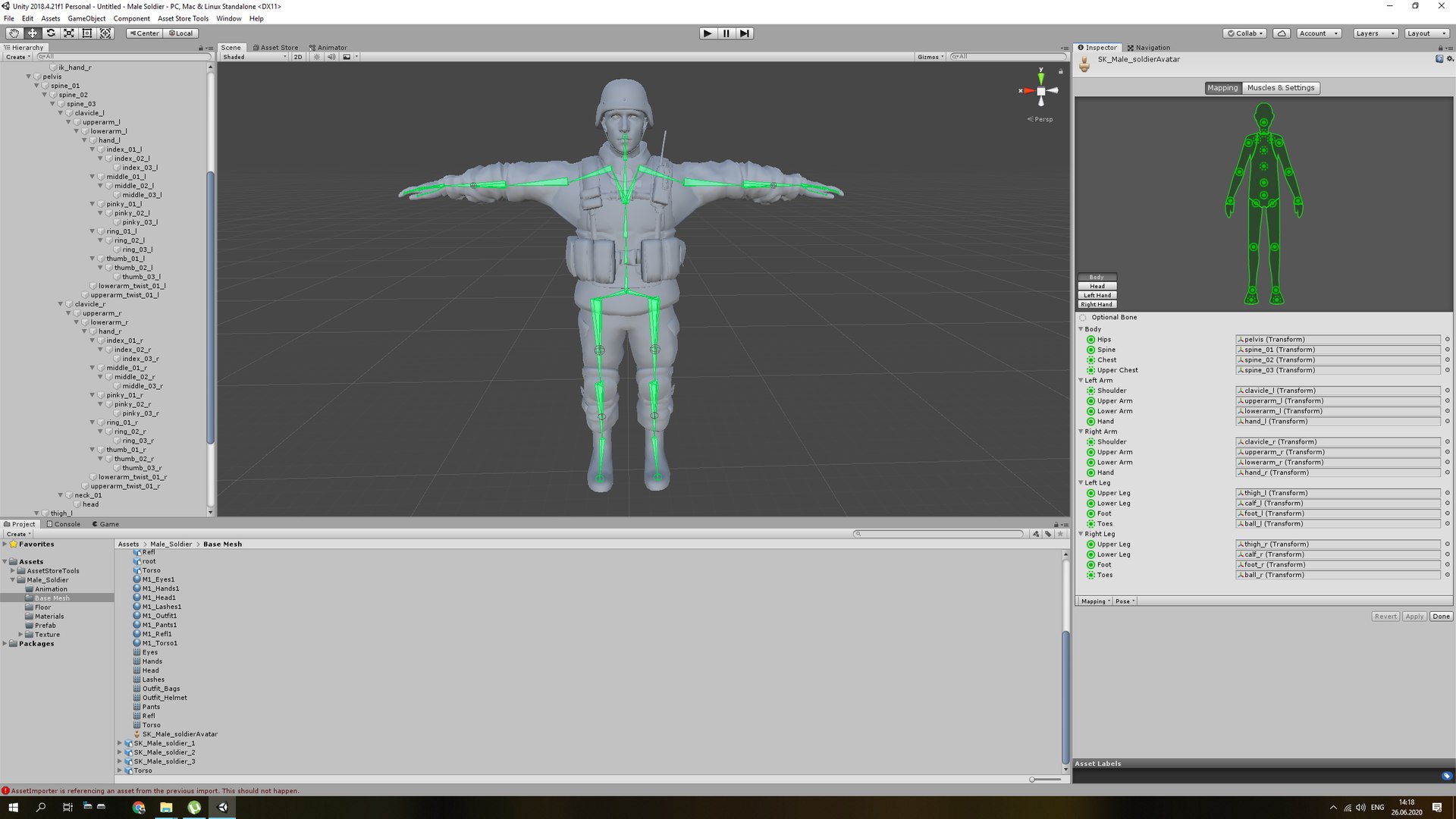 3D character pbr animations model - TurboSquid 1546580