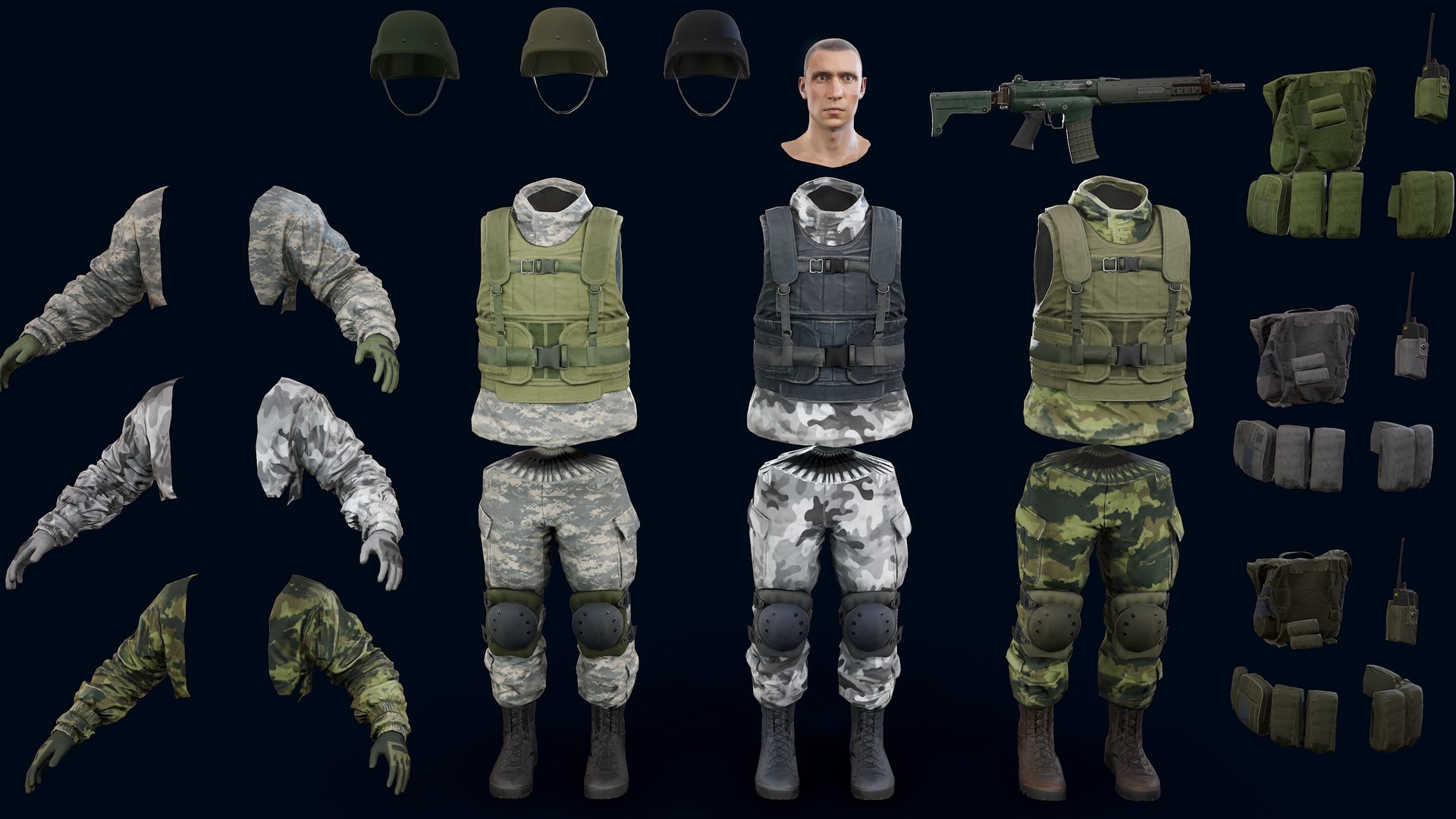 3D Character Pbr Animations Model - TurboSquid 1546580