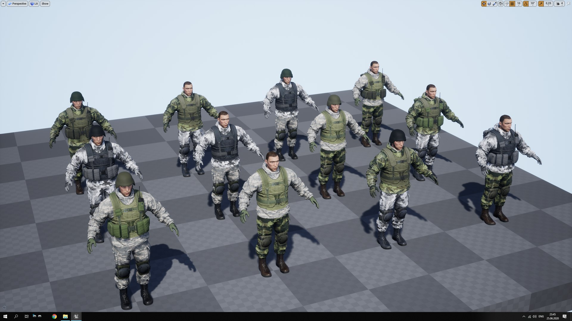 3D character pbr animations model - TurboSquid 1546580