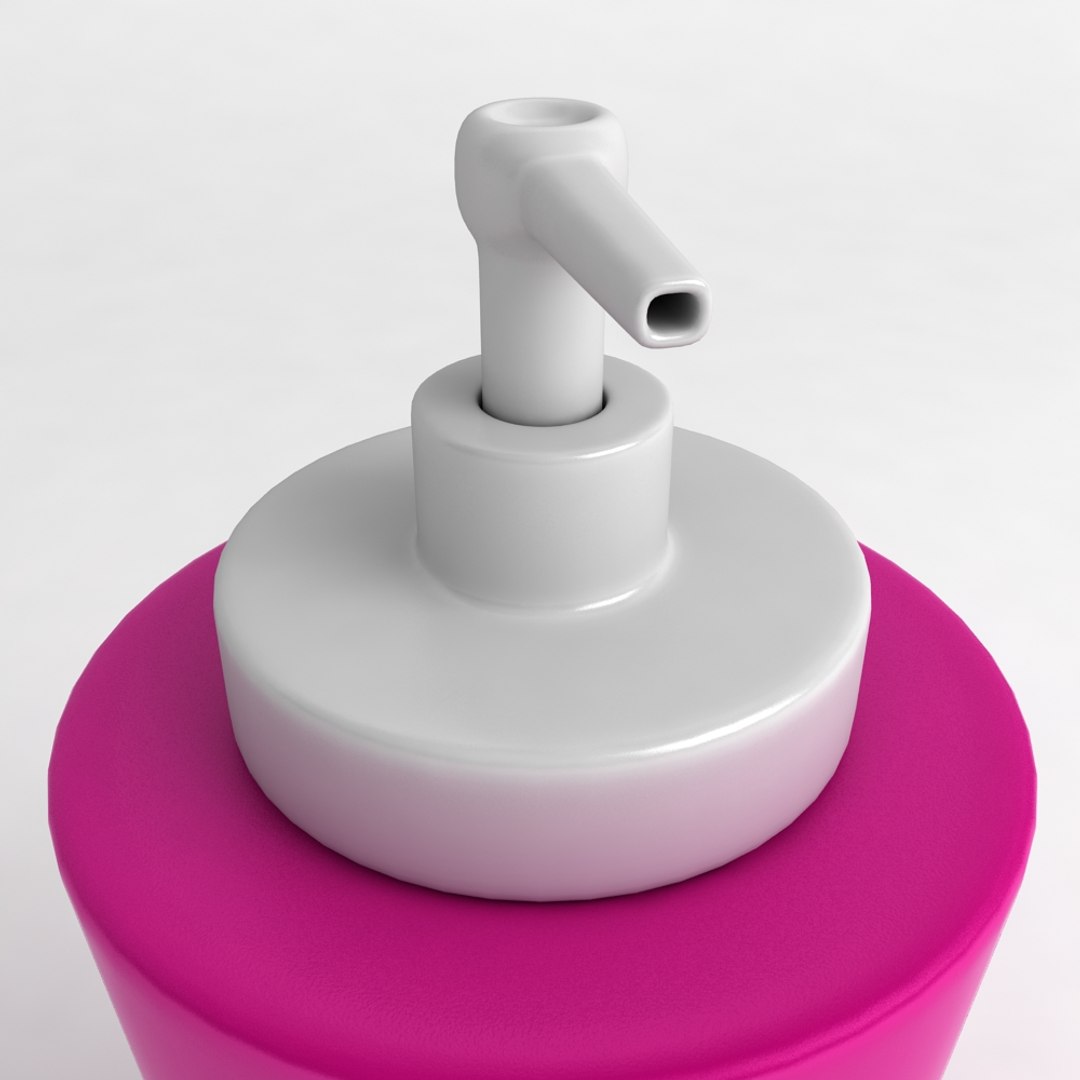 3d Model Of Cream Dispensers Creme