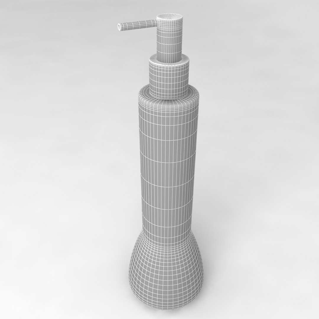 3d Model Of Cream Dispensers Creme
