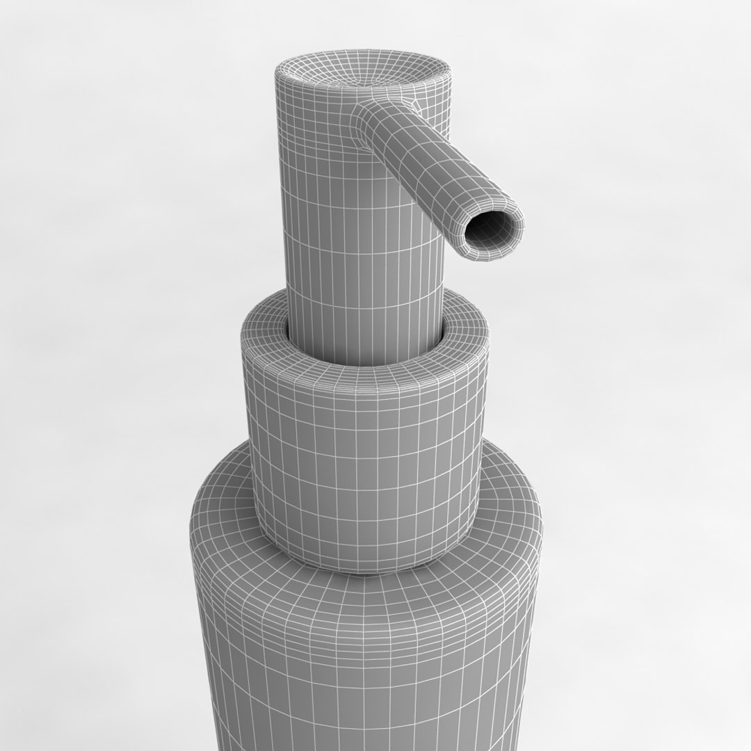 3d Model Of Cream Dispensers Creme