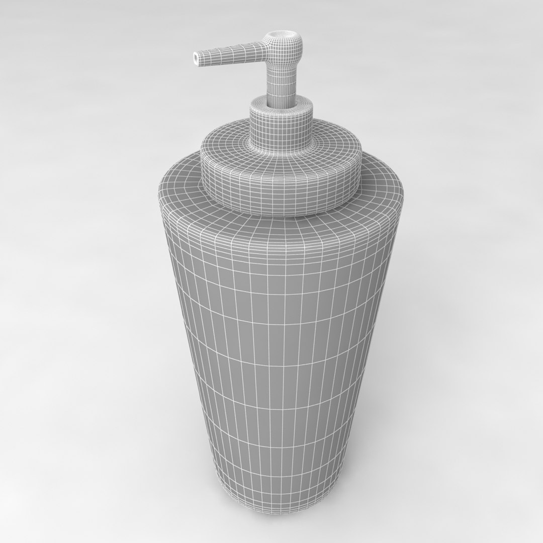3d Model Of Cream Dispensers Creme