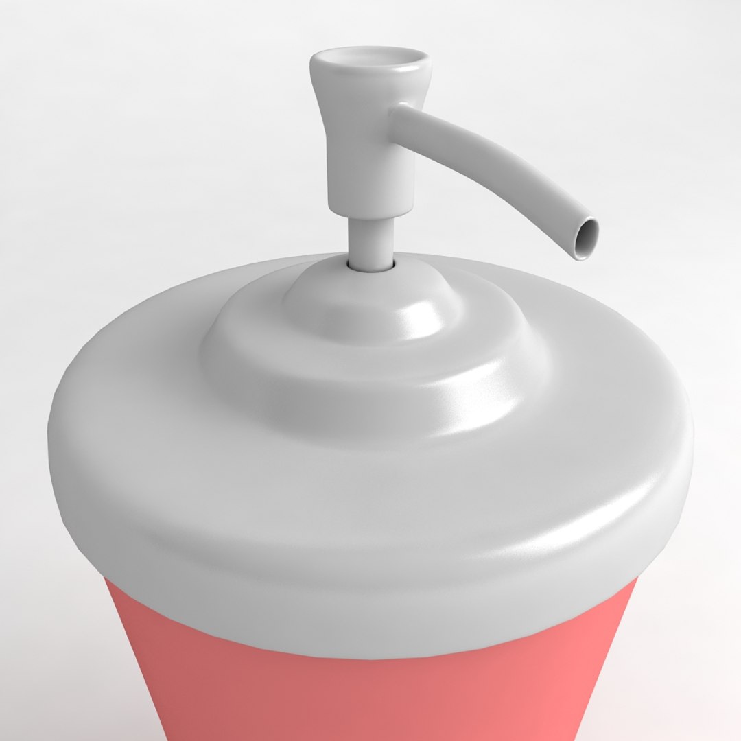 3d Model Of Cream Dispensers Creme