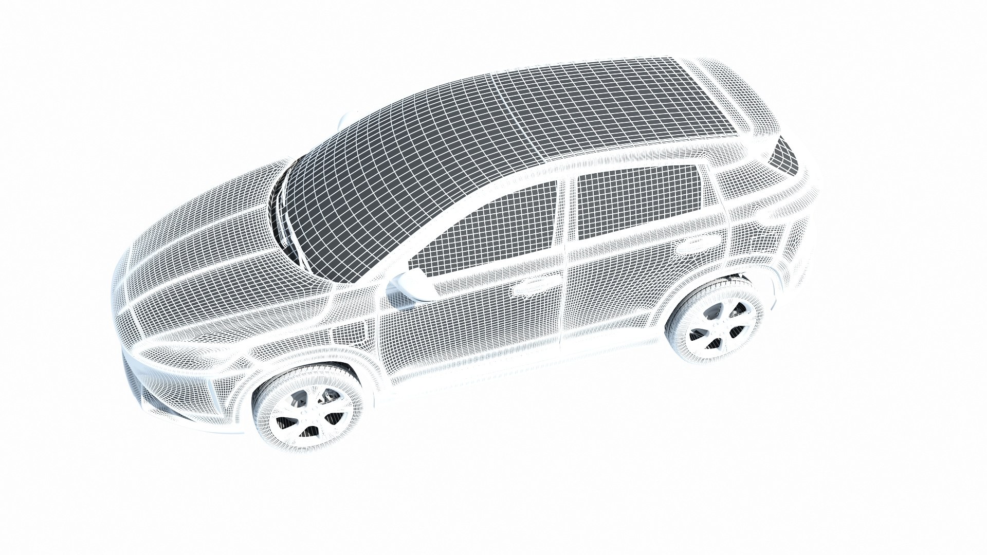 3D Electric SUV Chassis X-Ray Model - TurboSquid 1990754