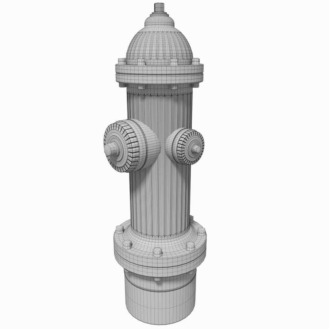 3d 3ds Hydrant Dirty