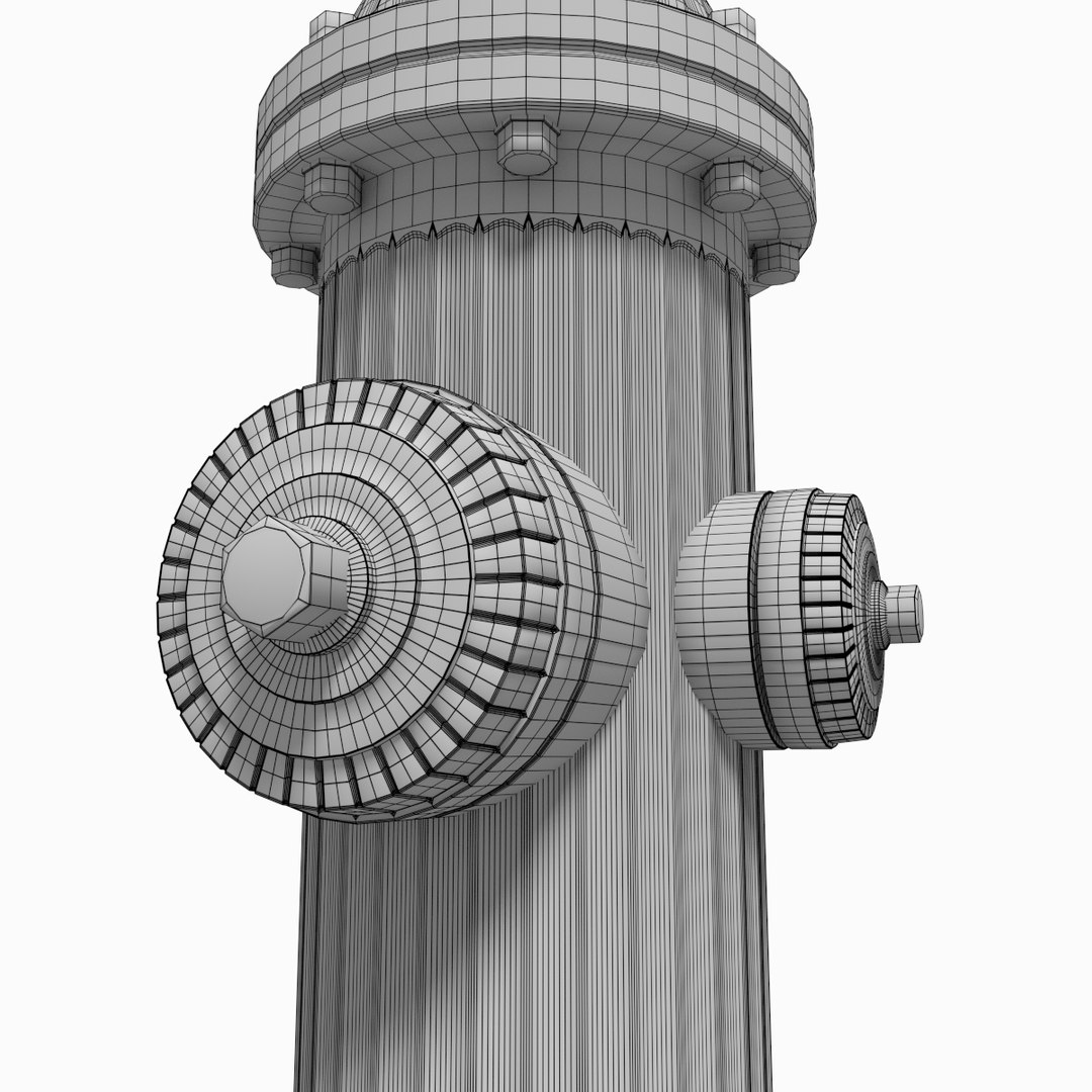 3d 3ds Hydrant Dirty
