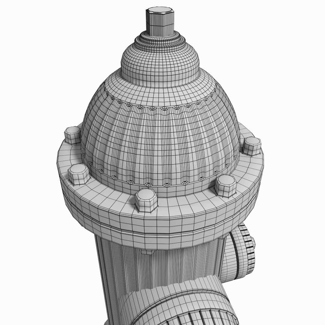 3d 3ds Hydrant Dirty