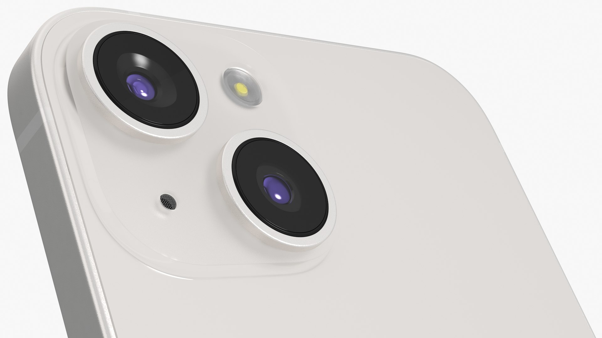 Apple IPhone 14 Starlight 3D Model - TurboSquid 1958196