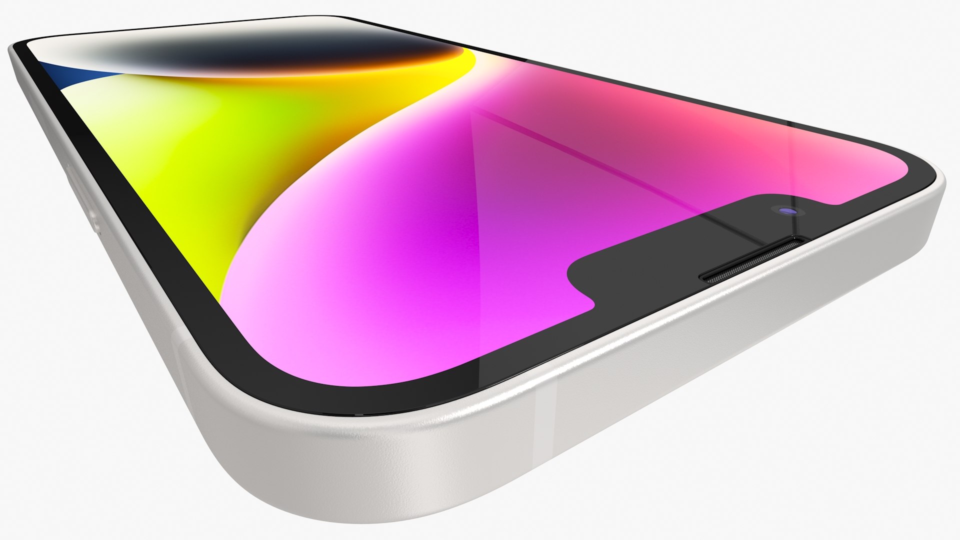 Apple IPhone 14 Starlight 3D Model - TurboSquid 1958196